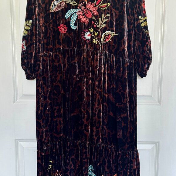 Johnny Was | Dresses | Johnny Was Isabella Velvet Midaxi Dress | Poshmark